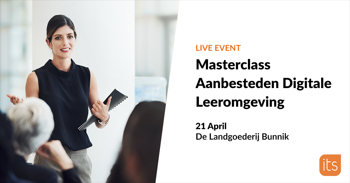 Masterclass aanbesteden digitale leeromgeving - itslearning NL